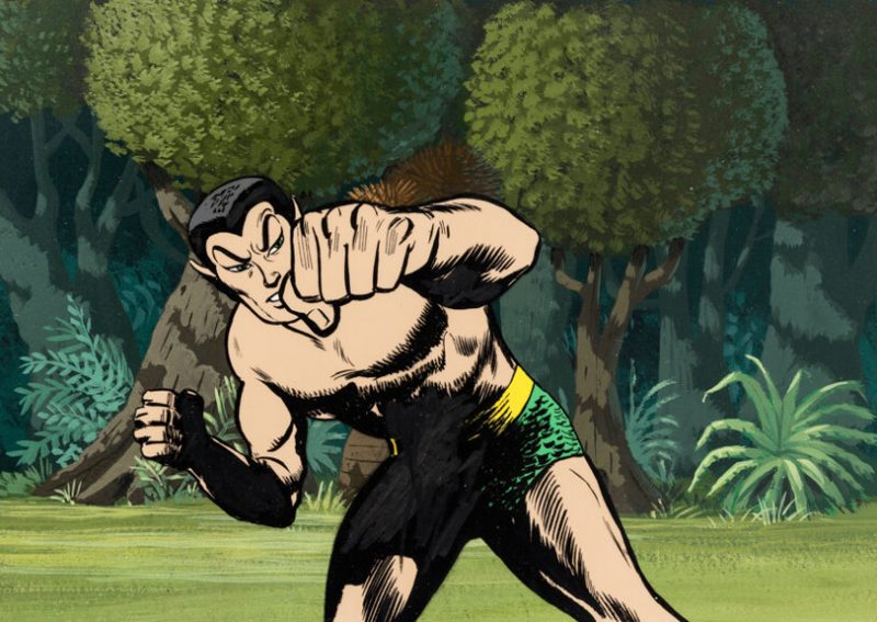 New Acquisitions: Original Animation Cels – Hall of Heroes Superhero Museum