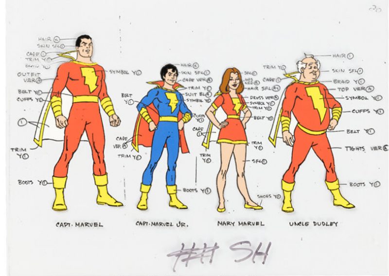 New Acquisitions: Original Animation Cels – Hall of Heroes Superhero Museum